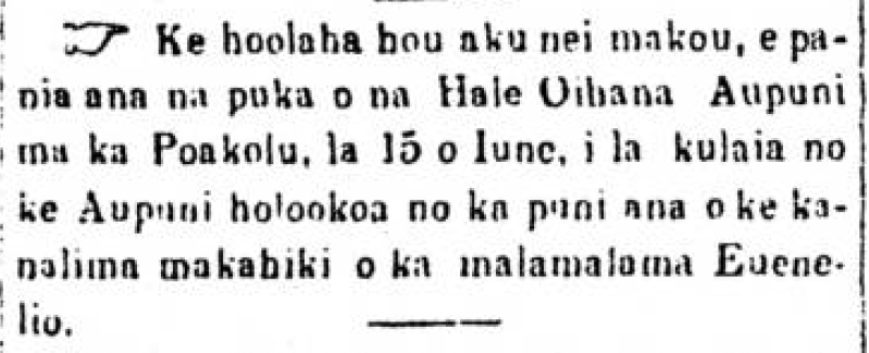 50th year celebration of the coming of the missionaries, 1870. | nupepa